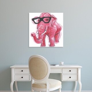 Easy Art Prints Jennifer Rutledge's 'Dapper Animal VII' Premium Canvas ...