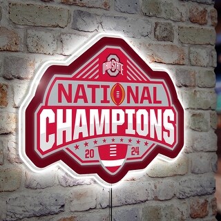 Ohio State University 2025 CFP National Champions LED Lighted Sign ...