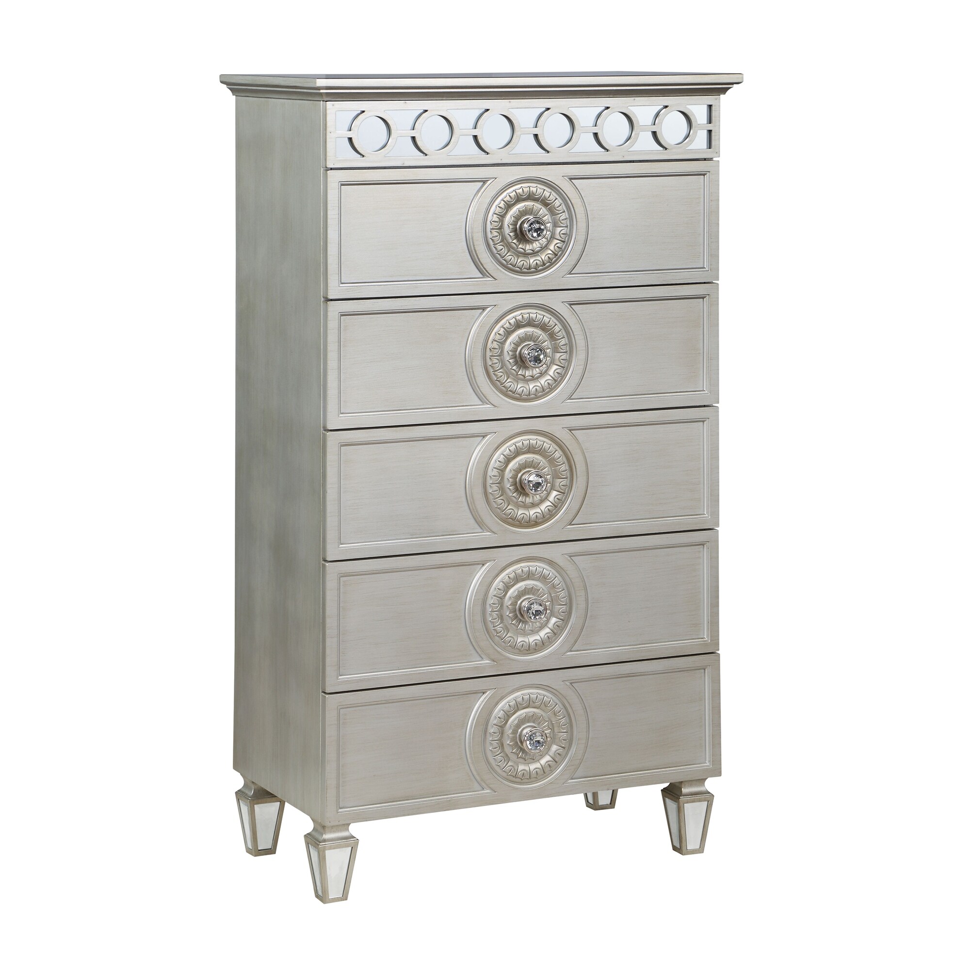 5-drawer Mirrored Finish Dressers - Bed Bath & Beyond