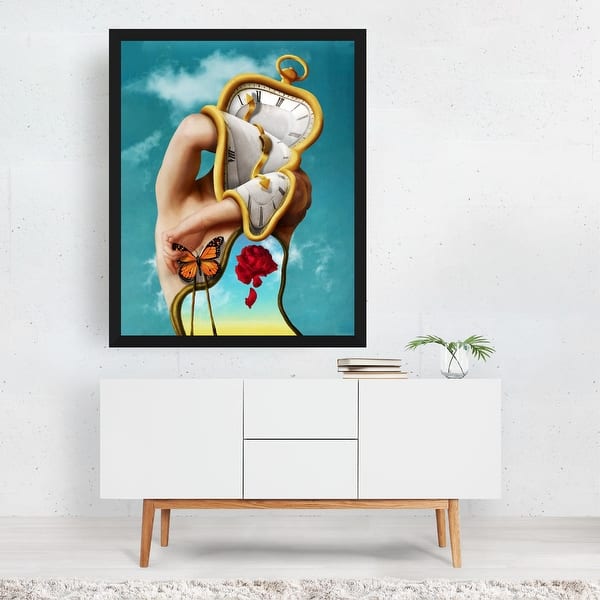 The Persistence of Time Illustrations Animals Clocks Art Print/Poster ...