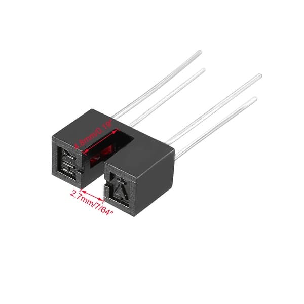 10Pcs 7/64"Slot PCB Photo Interrupter Slotted Optical Sensor Switch ...