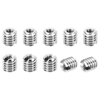 10pcs Thread Repair Insert Nut Adapters Reducer Stainless Steel 4mm ...