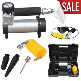 150 PSI 12V Heavy Duty Portable Car Tyre Air Pump Compressor Auto Tire ...