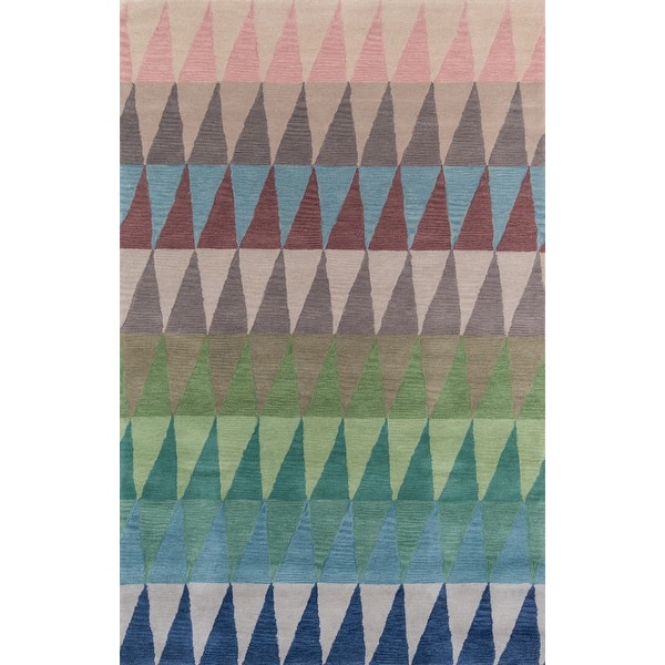 Momeni Delhi Hand-tufted Wool Geometric Area Rug - Bed Bath & Beyond ...