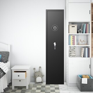 Large Rifle Safe with Inner Lock Box for Rifle Shotgun - Bed Bath ...