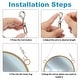 Heavy Duty Adjustable Picture Hanging Wire Kit with Loop & Hook - 2m x ...