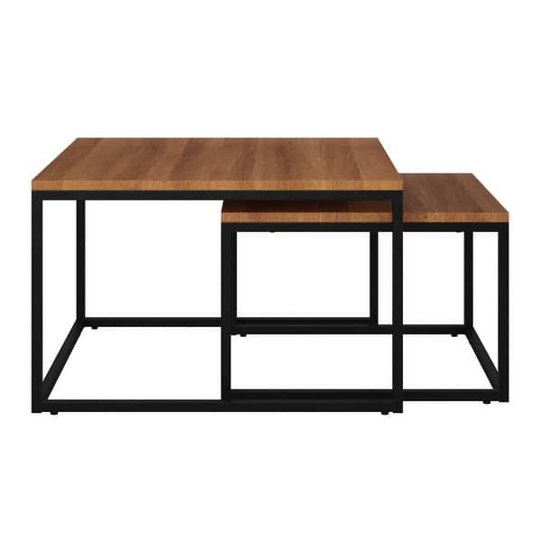 Set of 2 Square Nesting Coffee Table - Bed Bath & Beyond - 37172139