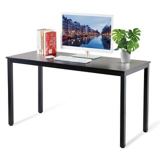 55 Inch Computer Desk Modern Simples Desktop Computer Desk Laptop Study ...