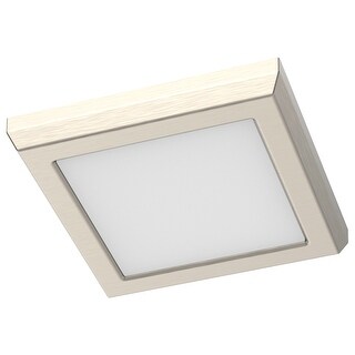 Blink Performer - 8W LED - 5In Square Fixture - Brushed Nickel Finish ...