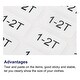 1-2T Clothes Size Sticker Label 1 to 2 Year Old Clothing Size Label ...