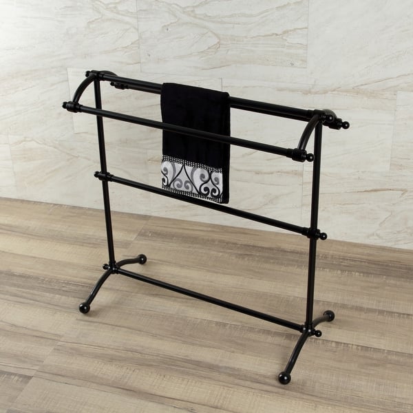 Kingston Brass Edenscape Freestanding Towel Rack - Bed Bath & Beyond ...