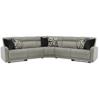 Signature Design by Ashley Colleyville Gray 5-Piece Power Reclining ...
