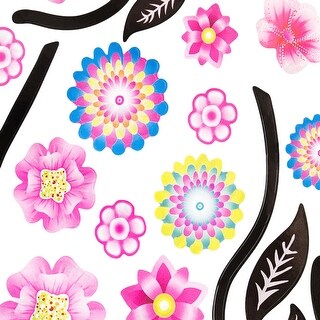 Swing Flowers Wall Decals Stickers for Home Decor and Wall Art - Bed ...