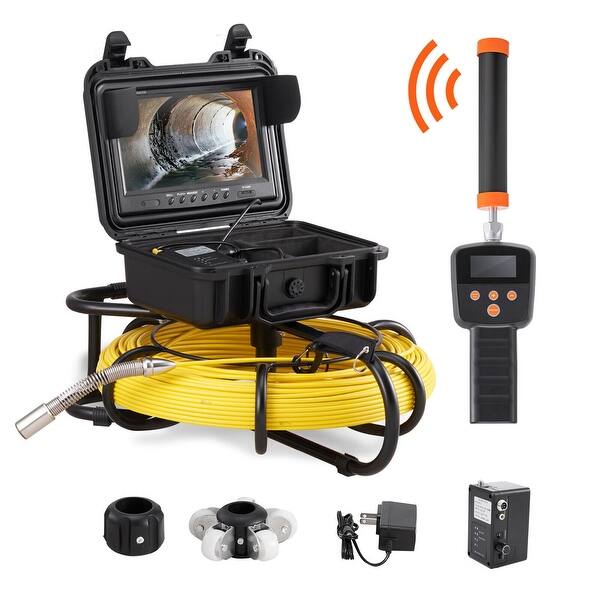 VEVOR Sewer Camera Pipe Inspection Camera with 512hz Sonde and Screen ...