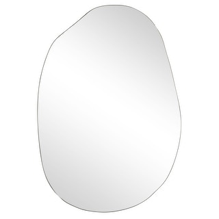 22x32 Irregular Curved Mirror with Deep Frame - Bed Bath & Beyond ...