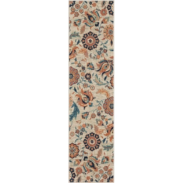 Mohawk Home Floweret Transitional Floral Area Rug - On Sale - Bed Bath ...