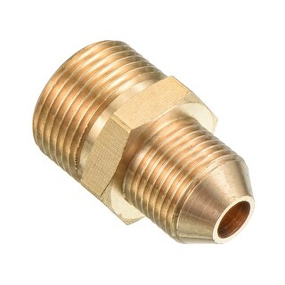 Pipe Fitting, M22 to G3/8 Male Thread 1.38 Inch for Water Pipe, Gold ...
