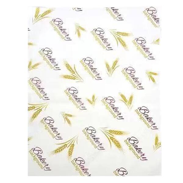 50Pcs Sandwich Wrapper GreaseProof Foldable Rectangle Shape English ...