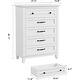 5 Dresser for Bedroom, 41.3" Tall Vertical Drawer Dresser with Large ...