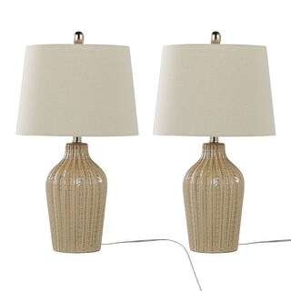 28" Ceramic Table Lamp Set (Set of 2) - On Sale - Bed Bath & Beyond ...