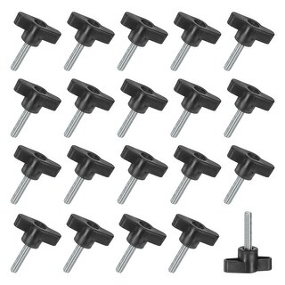 Thumb Screws, Tee Wing Knobs, Carbon Steel T Handle Clamping Screw Knob for Woodworking ...