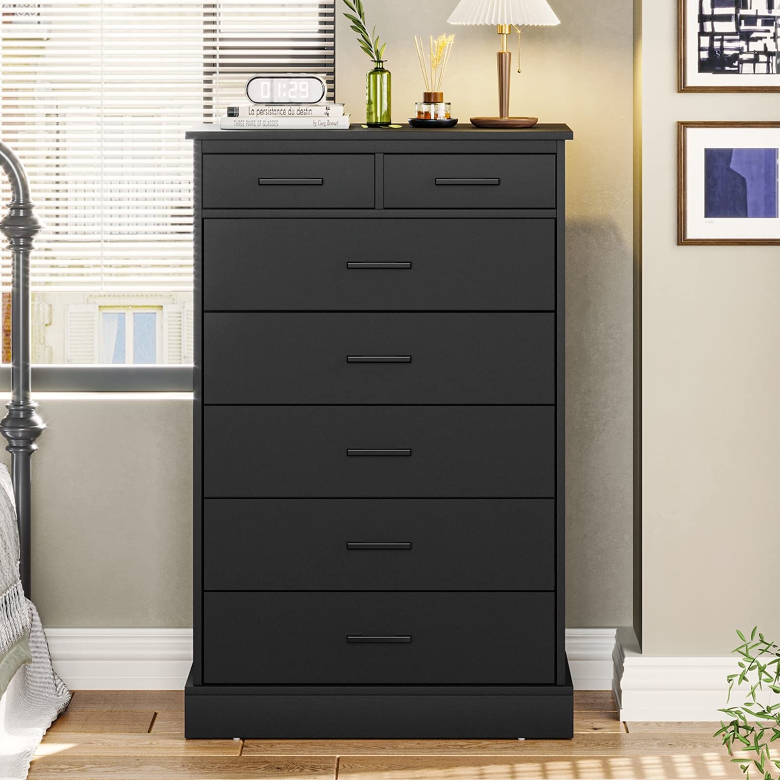 Tall dresser for clothes store