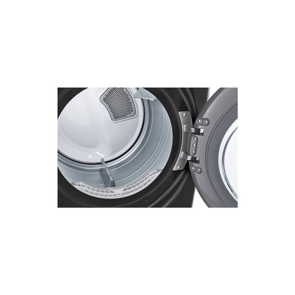 LG DLGX4001B 7.4 cu.ft. Ultra Large Capacity Gas Dryer with SensorDry ...