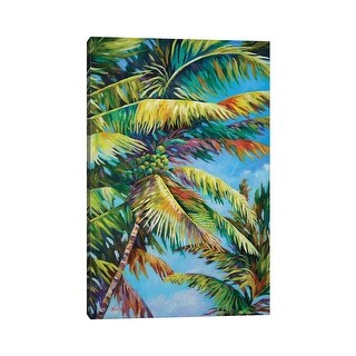 iCanvas "Palm Frenzy" by John Clark Canvas Print - Bed Bath & Beyond ...