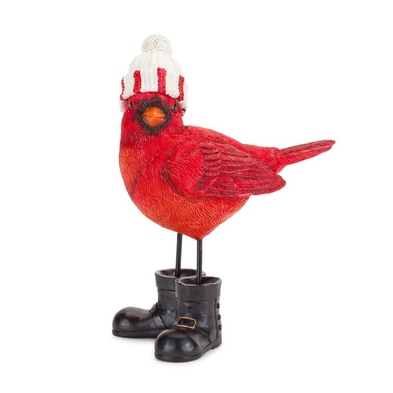 Cardinal Figurine (Set of 3) - Overstock - 37591578