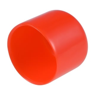 15pcs 34mm Round Red Vinyl End Cap Screw Thread Protector Rubber Caps ...