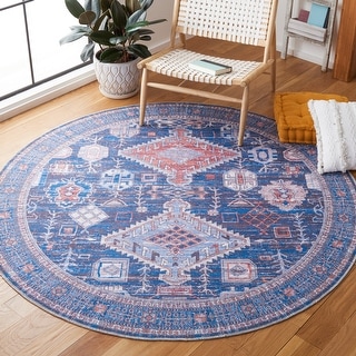 SAFAVIEH Serapi Machine Washable Ernesa Shabby Chic Distressed Rug ...