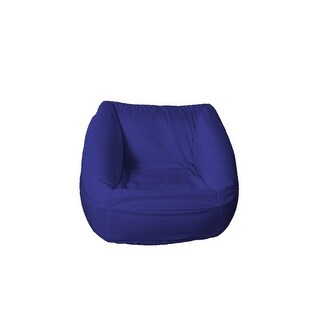 41” Blue Inflatable Outdoor Patio Lounge Chair with Cover - Bed Bath ...