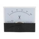 44C2 DC 0-100V Class 1.5 Panel Gauge Voltage Measuring Analog Voltmeter ...
