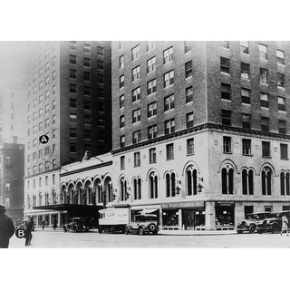 ManhattanS Park Central Hotel With A Marking Where Arnold Rothstein Was ...