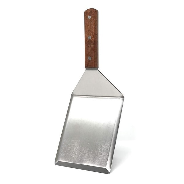 Stainless Steel Offset Turner Blade with Wooden Handle - Bed Bath ...