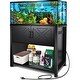 Fish Tank Stand with Storage Cabinet and Outlets Hold 2 Tanks - Bed ...