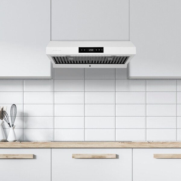 Hauslane PS18 Under Cabinet Range Hood LED Baffle Filters 3 Way Venting Available in Different Colors Bed Bath Beyond 31244571