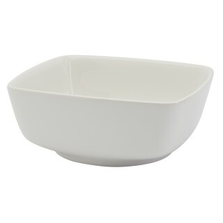 Denmark Tools for Cooks 10" White Ceramic Square Serving Bowl - Bed ...