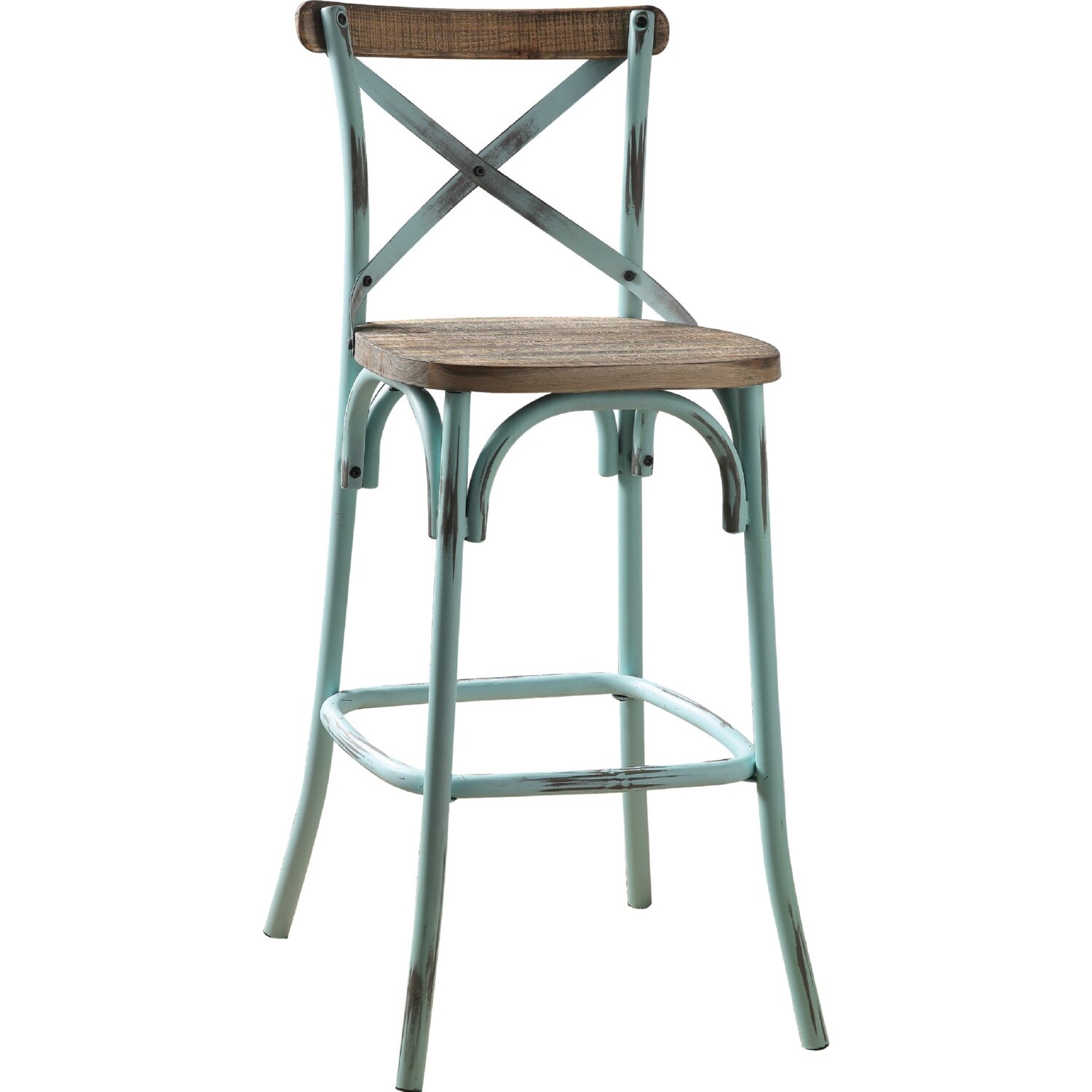Crosley Bates Turquoise Chair (Set of 2) - Bed Bath & Beyond - 26565504