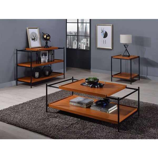 Honey oak sofa table store