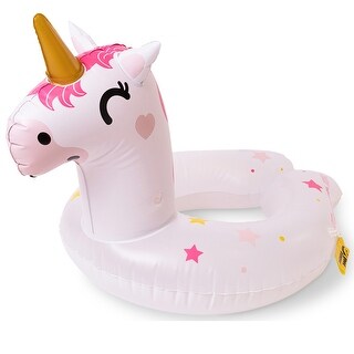 Good Banana, Unicorn Pool Floatie, Split Ring, Kids Inflatable Water ...