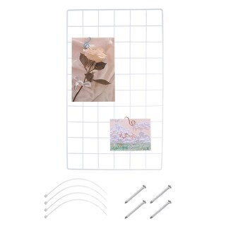 Grid Wall Panels, Display Holders Hanging Frame - White - Bed Bath ...