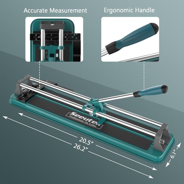 Manual Tile Cutter With Tungsten Carbide Scoring Wheel for Porcelain ...