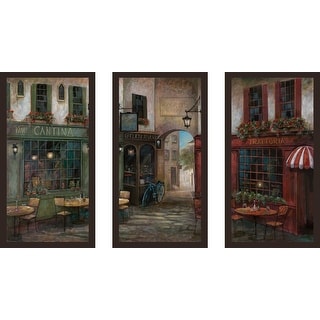 "Courtyard Ambiance" by Ruane Manning 3 Piece Print on Acrylic - Bed ...