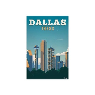 Dallas Print On Acrylic Glass by IdeaStorm Studios - Bed Bath & Beyond ...