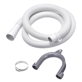 Washing Machine Drain Hose, Universal Drain Hose Extension Kit White ...