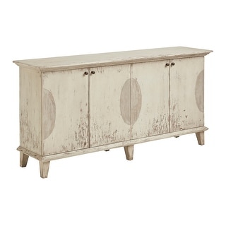 Sanibel Reclaimed Pine Shabby Chic 71-inch Dove Sideboard - Bed Bath ...