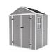 6*5ft storage shed,high quality pp material,strong structure,waterproof ...