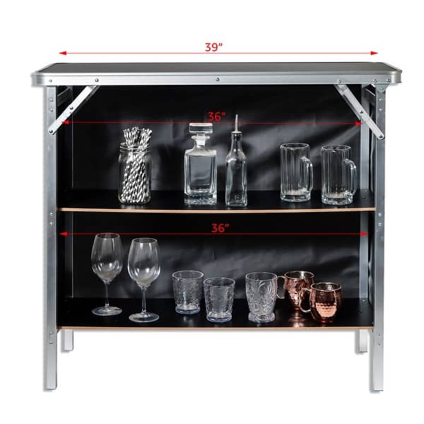 portable bar table