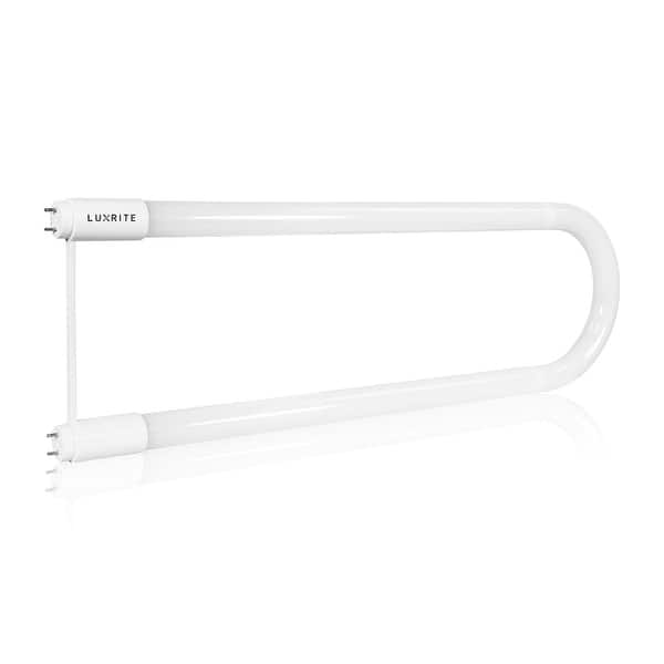 Luxrite U Bend LED Tube Light T8 T12 18W 32W Equivalent Direct or ...